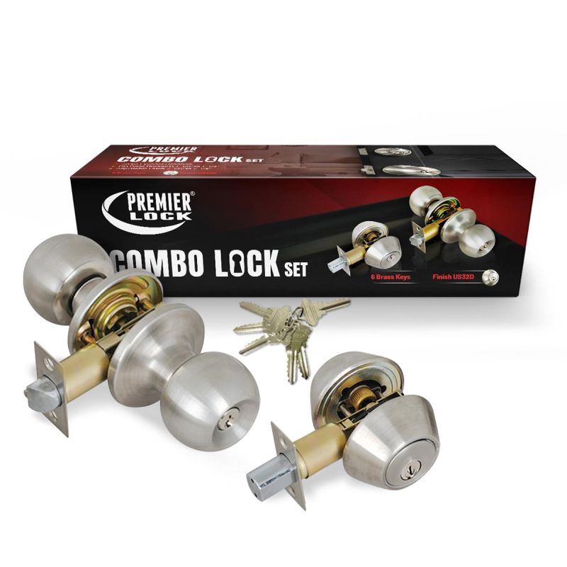 Double cylinder lock set store